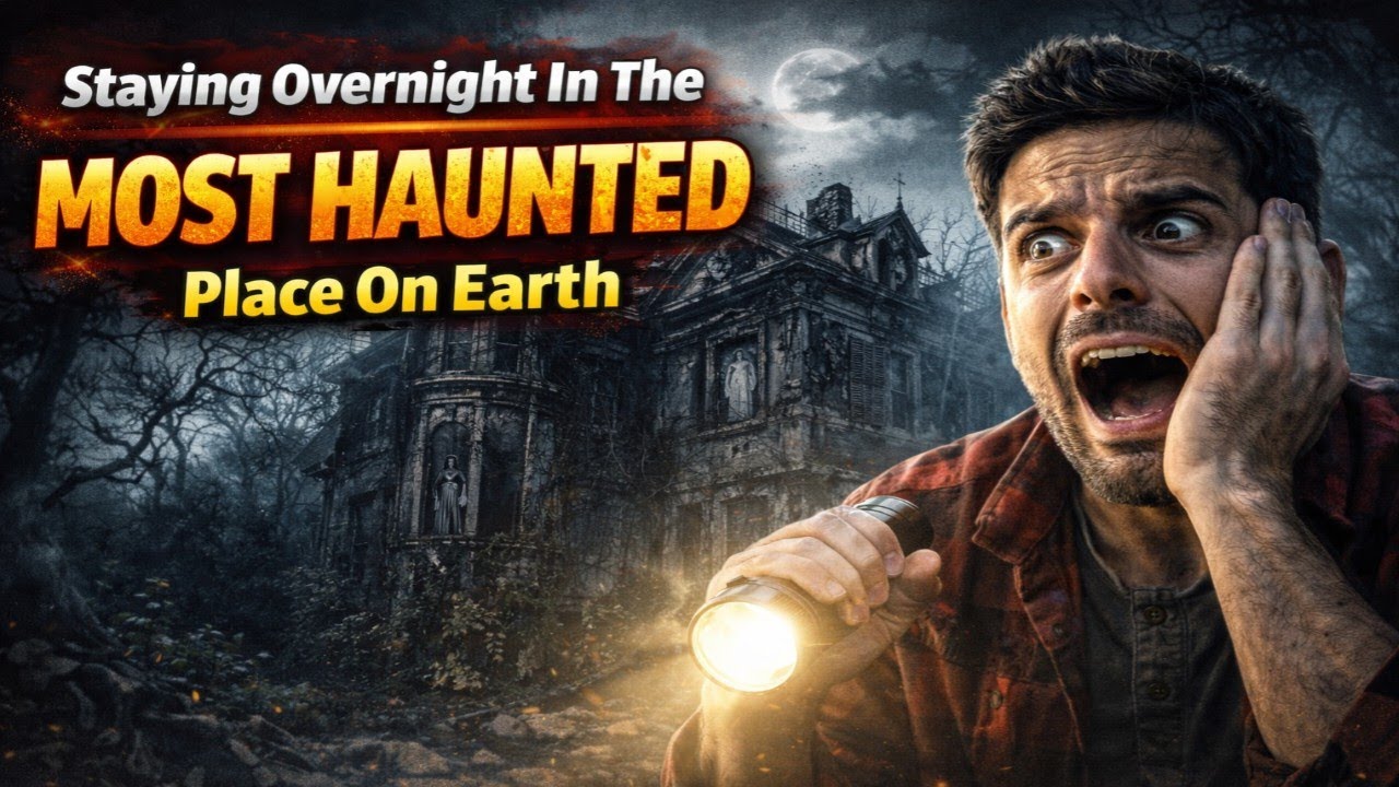Staying Overnight In The MOST HAUNTED Place On Earth - YouTube