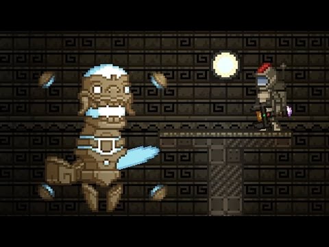 Vault Guardian Fight II - Starbound - YouTube