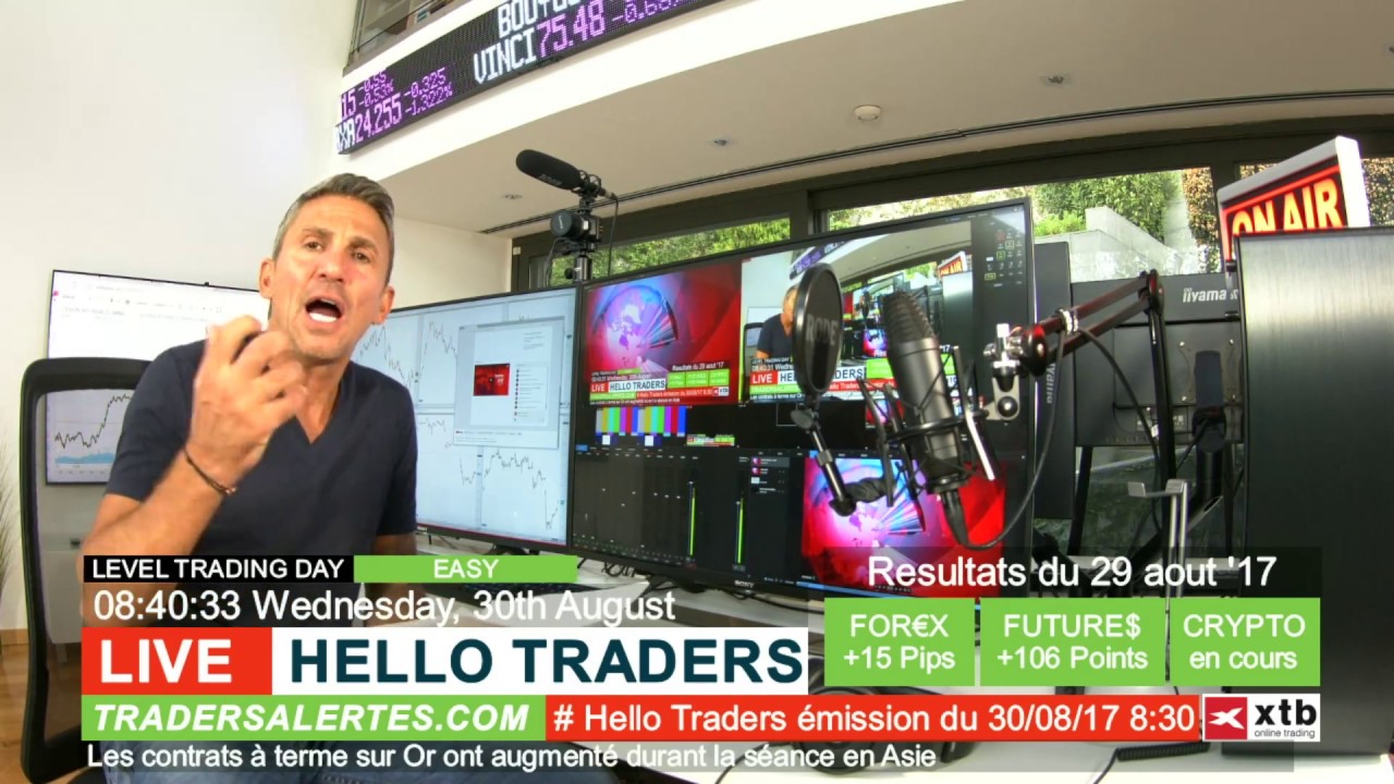 Emission Hello Traders du 30 aout 17 - YouTube