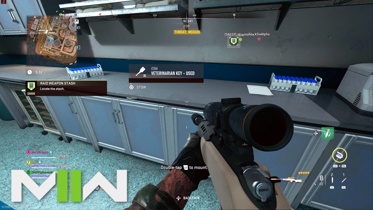 DMZ: Researcher's Dilemma Mission Guide - Veterinary Office, Church ...