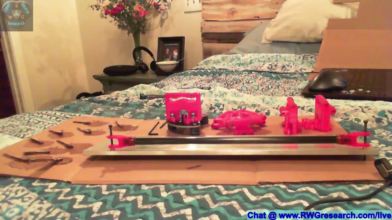 OSD tri-arm is allmost here!!! 3D printing LIVE Live Stream - YouTube