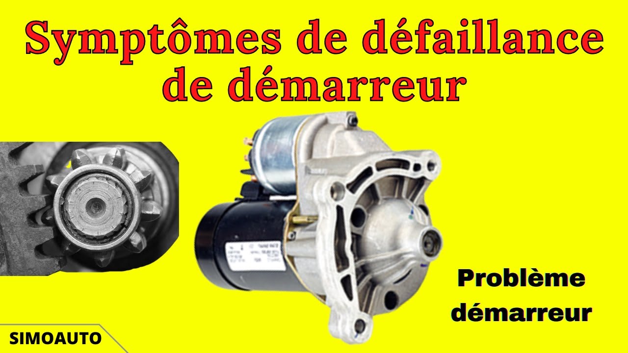 Les symptômes de défaillance de démarreur d'un véhicule | SIMOAUTO - YouTube