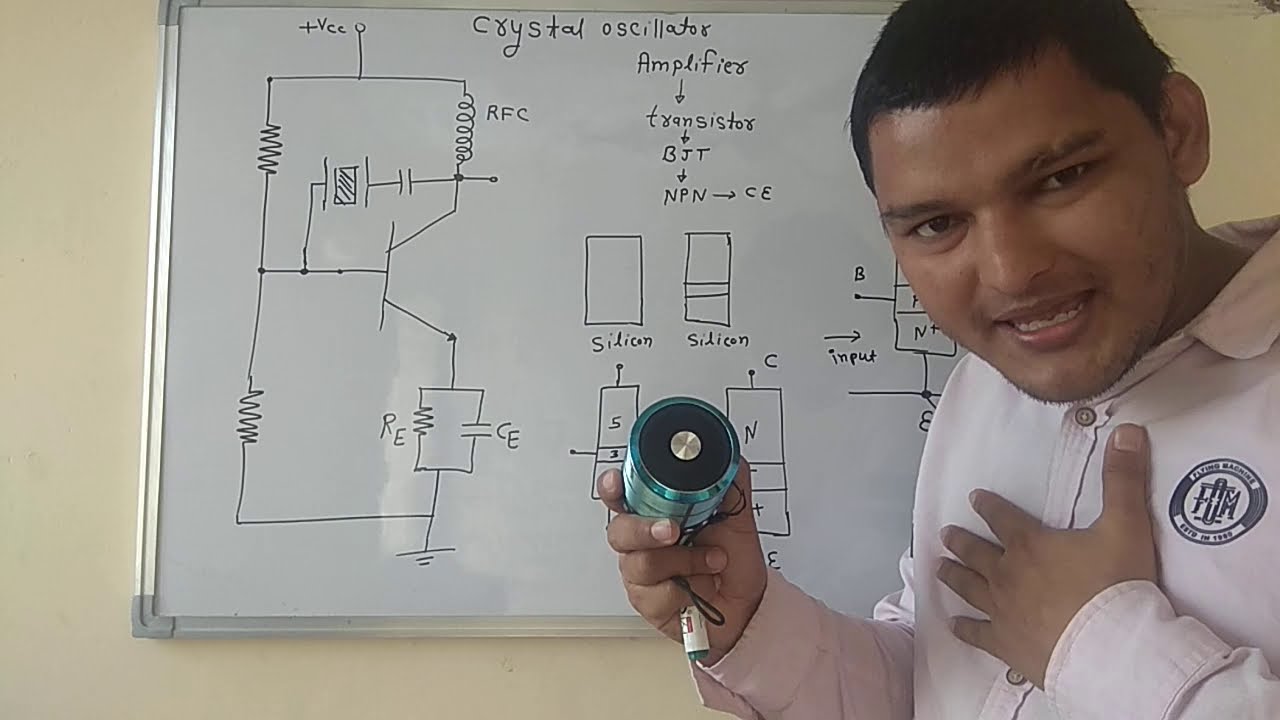 Crystal oscillator - YouTube