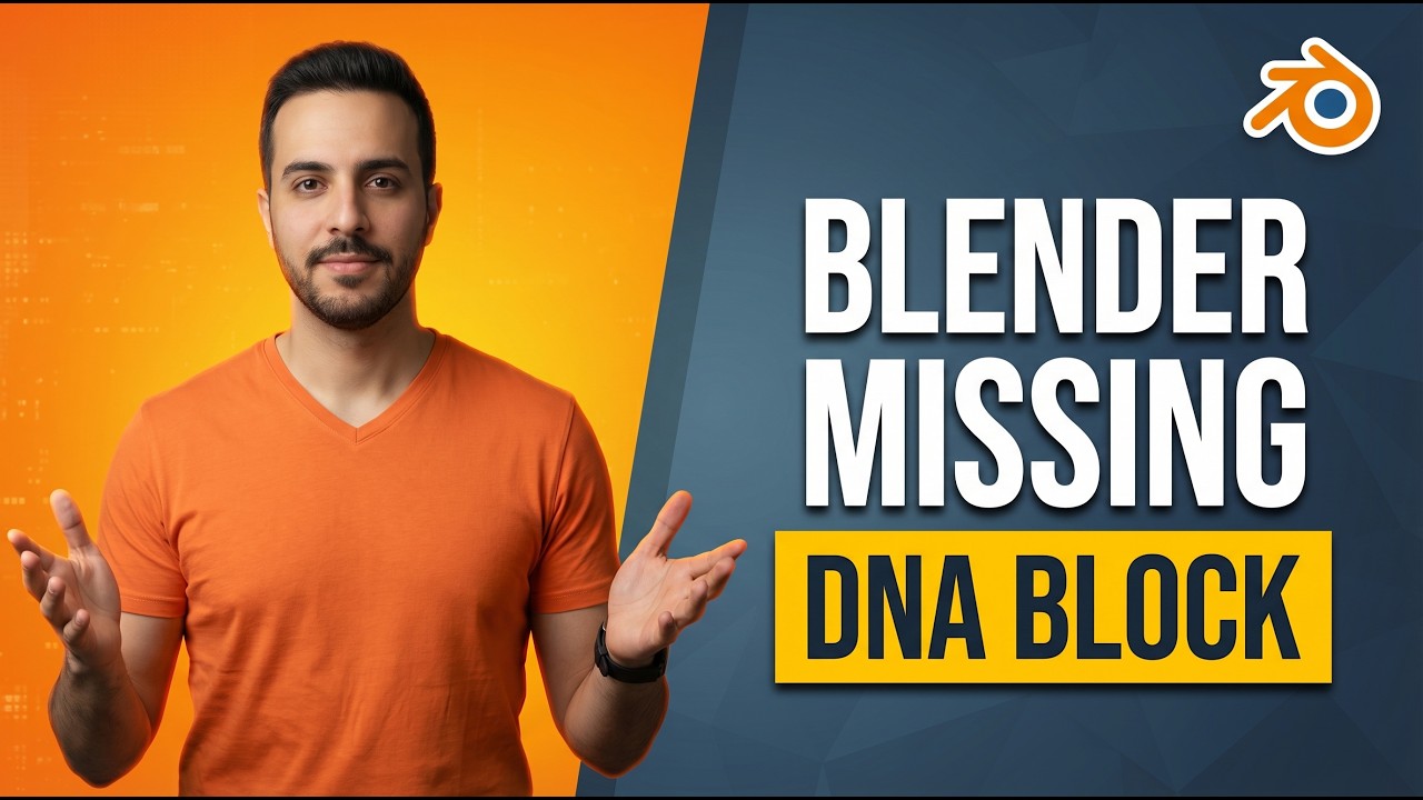 Blender Missing DNA Block (Easy Recovery Guide) - YouTube