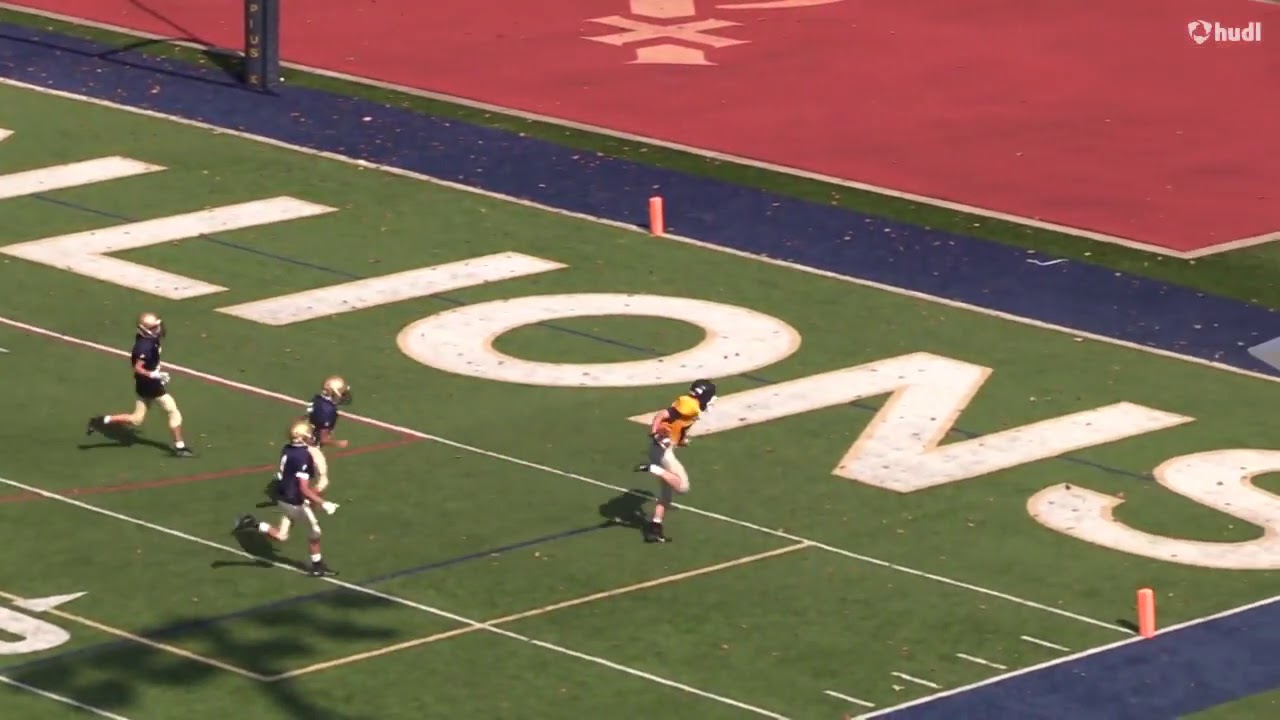 DJ Mazzone 2019 Football Highlight Video Undefeated Championship Season ...