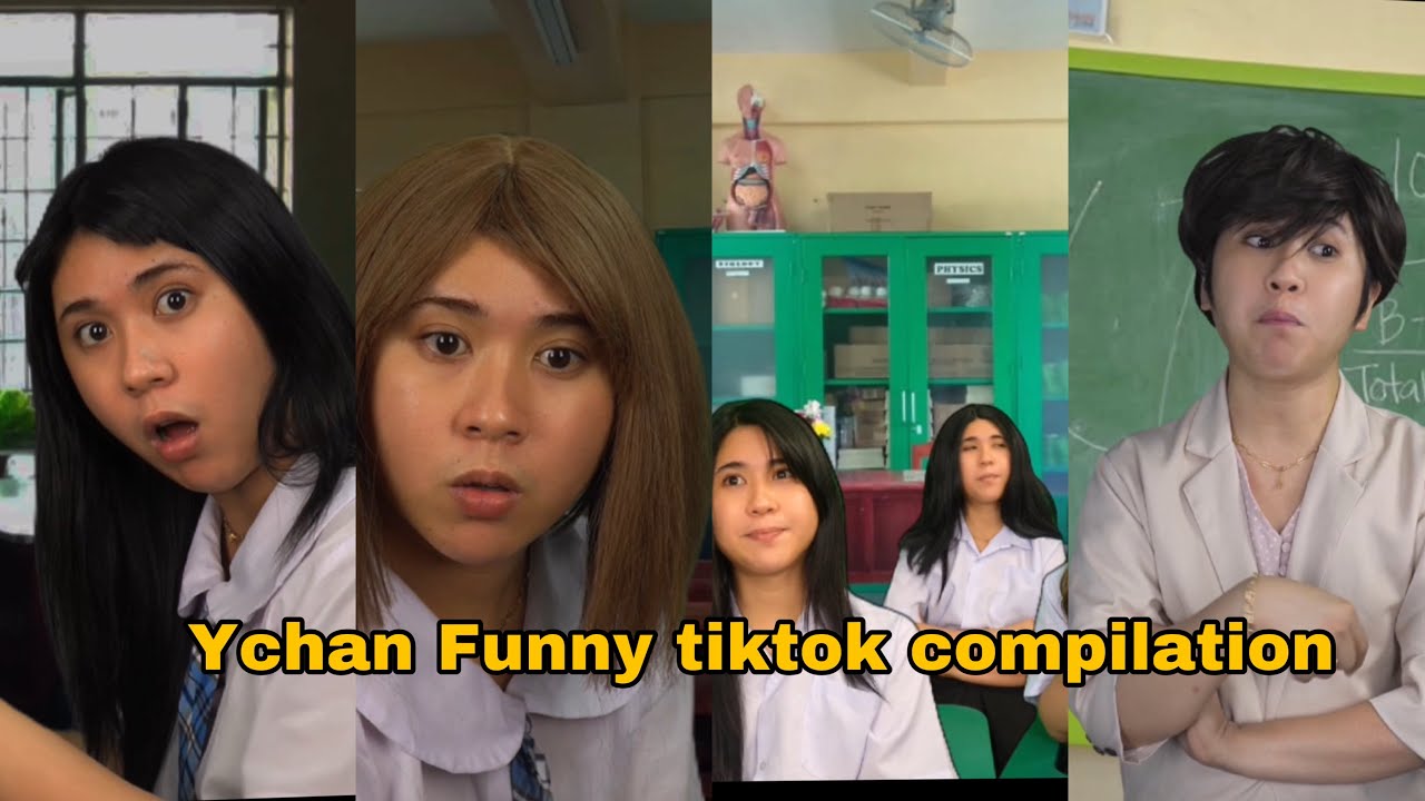Ganap sa school (Ychan Laurenz funny tiktok video compilation) - YouTube