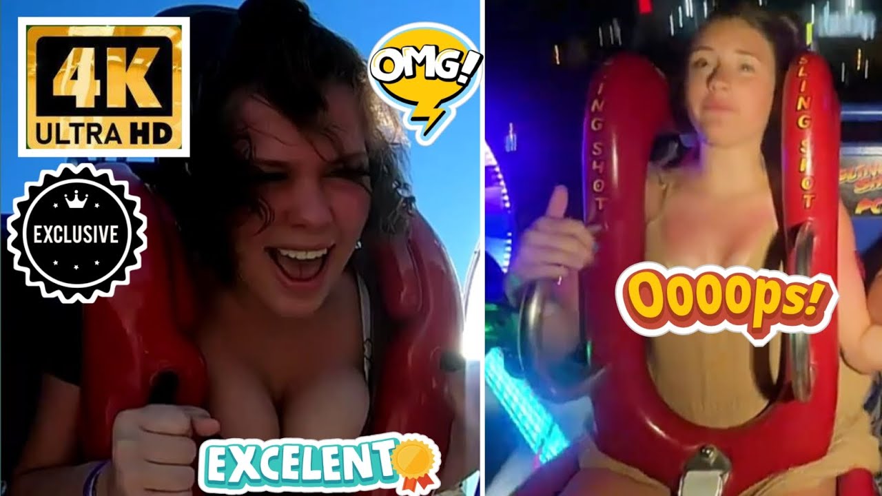Nice Bounce On Slingshot Ride 🥳 Best Oops Moments 🔥 Part 99
