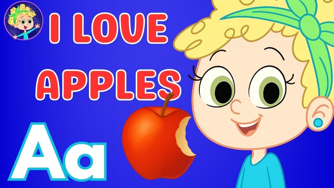 🍎 A, I Love Apples | Valentine ABC Song for Kids 🎵 | Learn Letters A-Z ...