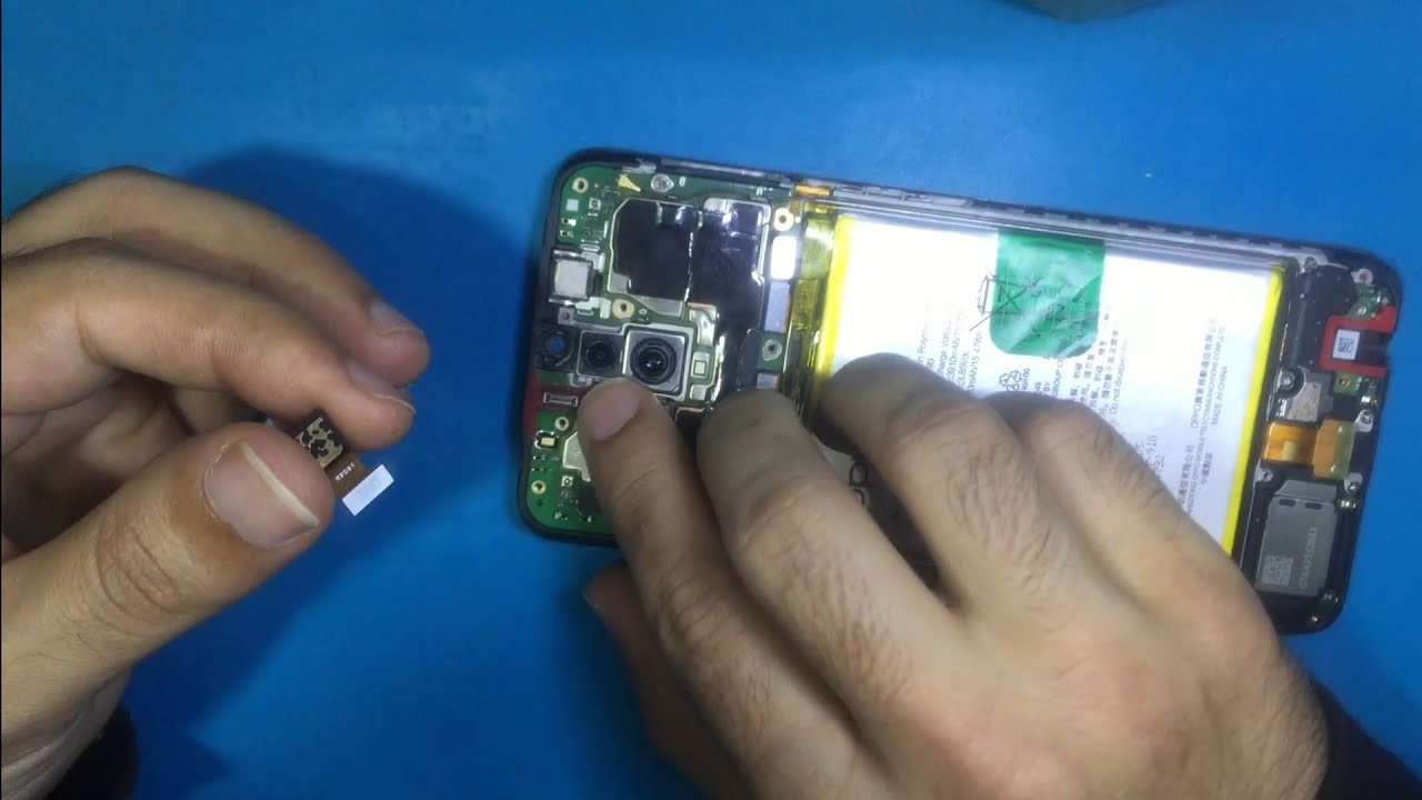 Oppo F11 (CPH1913) Front Camera replacement || How to change Oppo F11 ...