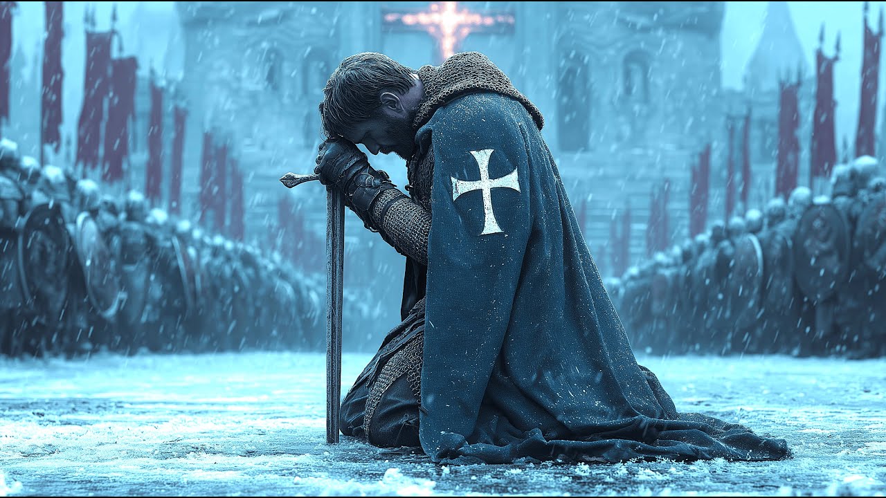 Knights Templar Prayer Before Battle – Epic Gregorian Chant | Medieval ...