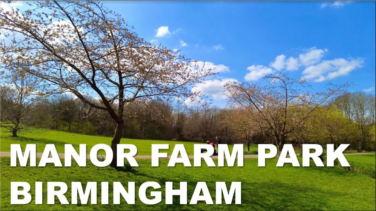 [4K] Birmingham Manor Farm Park Walk l 버밍엄 마노어 팜 공원 산책 l 伯明翰Manor Farm ...