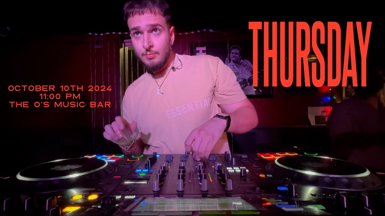 Dj Amir H.K Live at The O's Music Bar (10/10/24) - YouTube