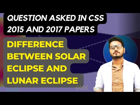 Solar Eclipse || Lunar Eclipse || GSA Lectures || by Dr. Arsalan Ahmed #generalscience # ...