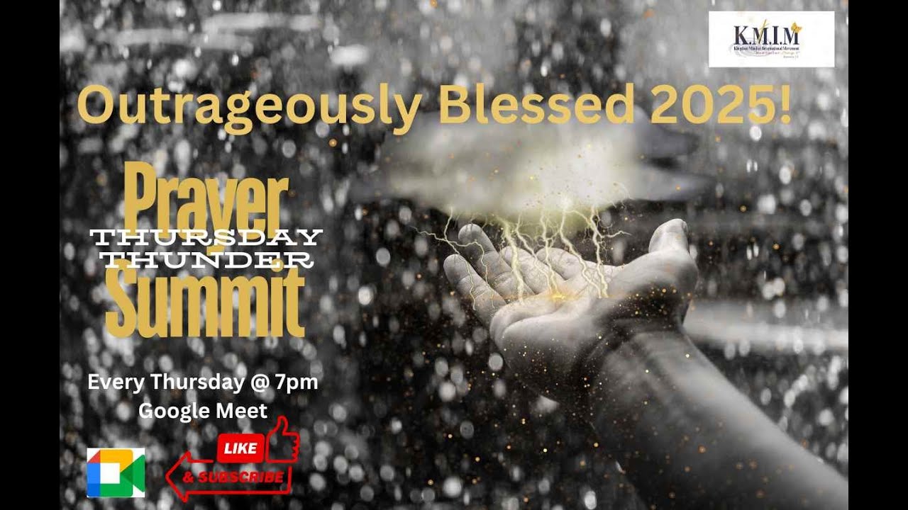 "We are outrageously blessed NOW! Stepping into 2025 with faith, hope ...