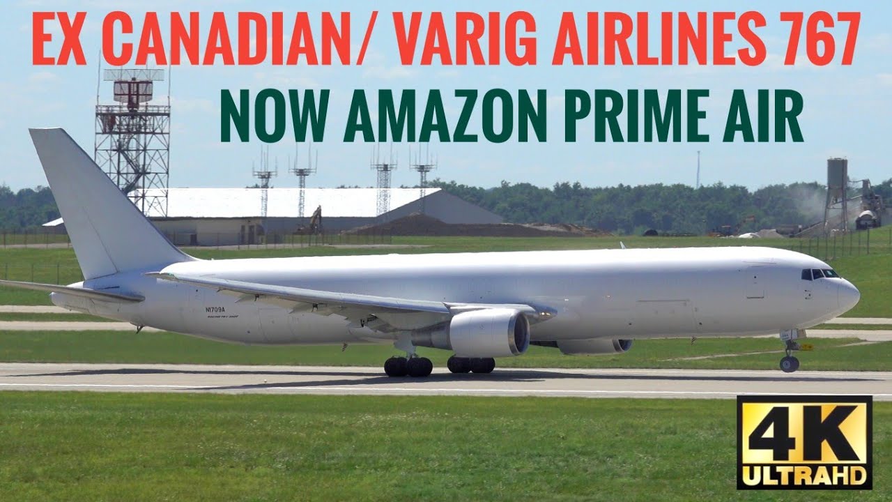EX Canadian Airlines Varig Boeing 767-300 Now Flying Amazon Prime Air ...