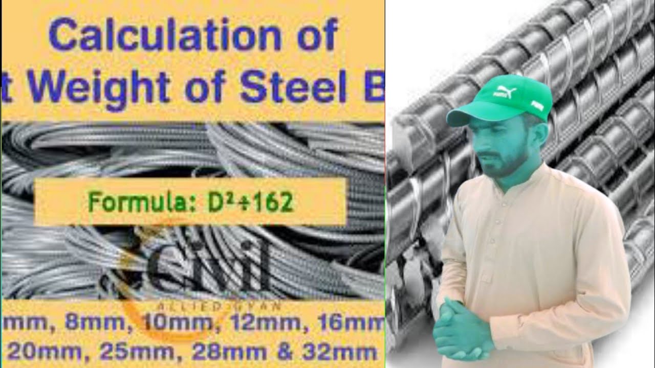 Steel bar weight / how to calculate weight of steel bar in meter feet ...