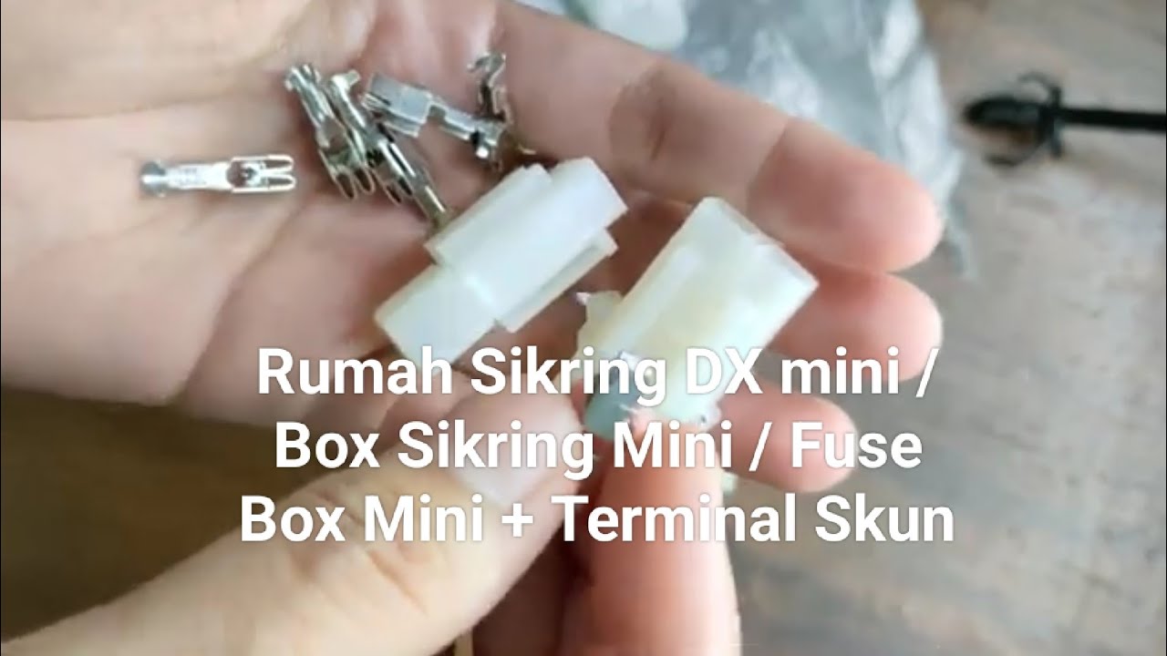 Rumah Sikring DX mini / Box Sikring Mini / Fuse Box Mini + Terminal ...