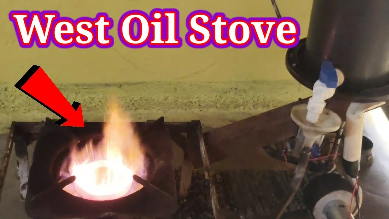 DIY used oil burnal Stove ll Homemade west oil Stove ll ...