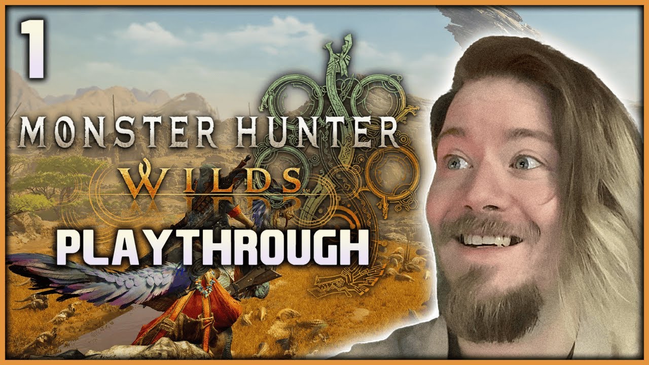Monster Hunter Wilds Playthrough Part 1 - It Begins!!!! - YouTube