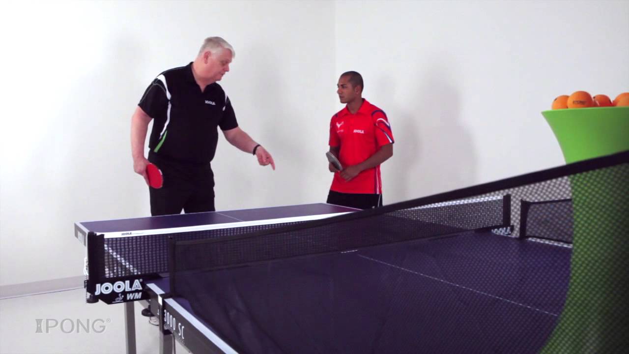 iPong Table Tennis Master Series: Transitioning Topspin Strokes - YouTube