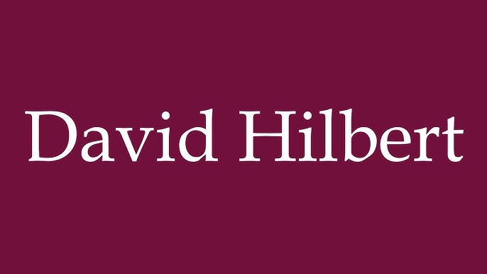 David Hilbert Son