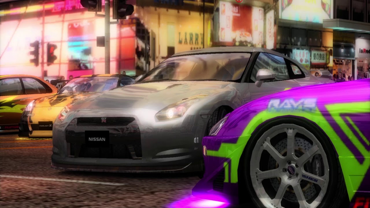 SEGA R TUNED STREET RACING -SUPRA BATTLE MODE -HONG KONG ALL COURSES ...
