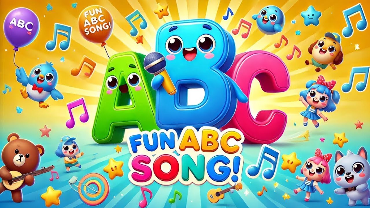 ABC Phonics Chant for Children I Education ABC Nursery Rhymes I Learn ...