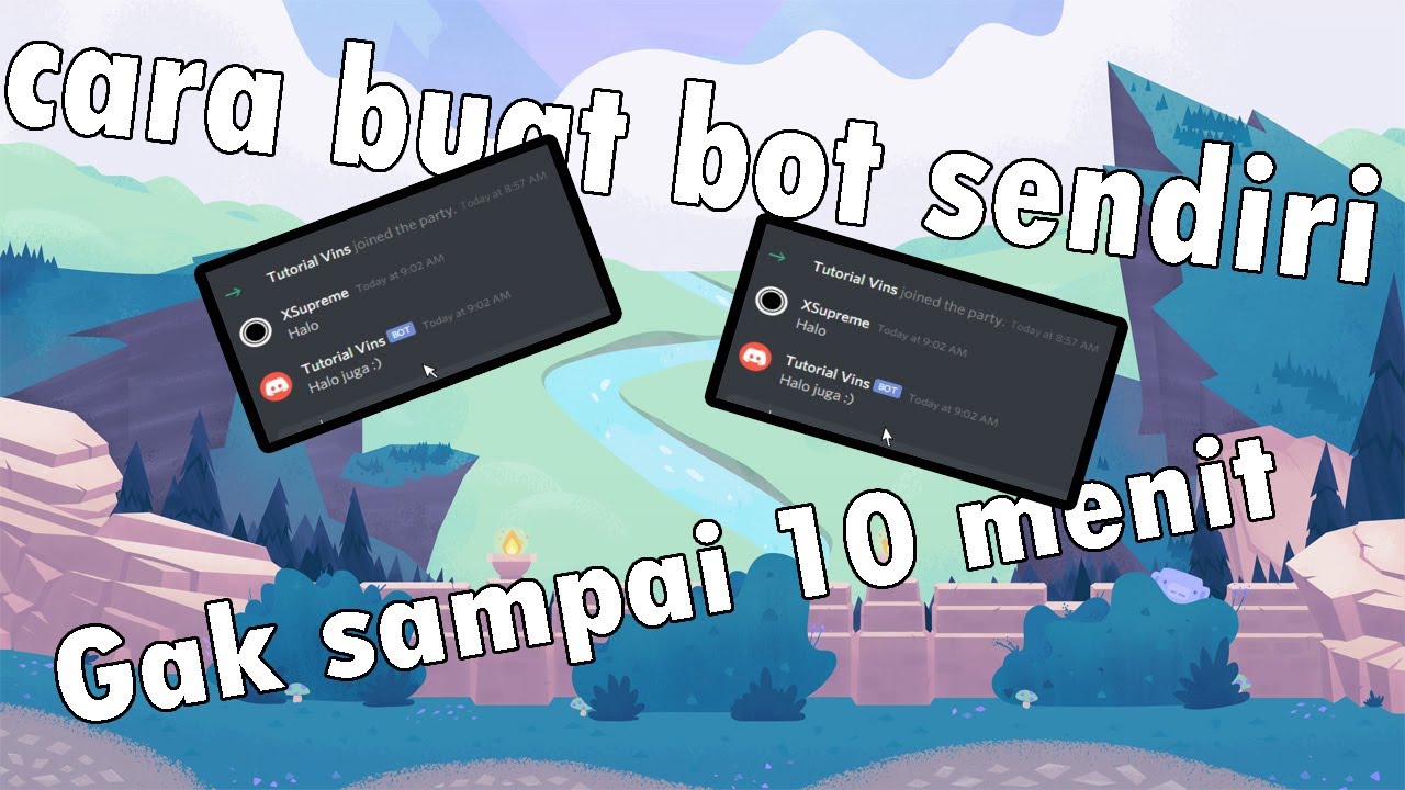 gampang!? cara buat bot discord! - YouTube