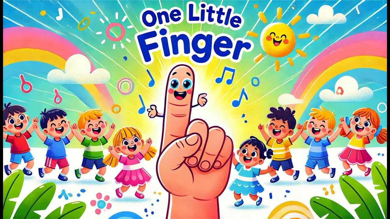 One Little Finger | Nursery Rhymes for Babies & Kids Songs - YouTube