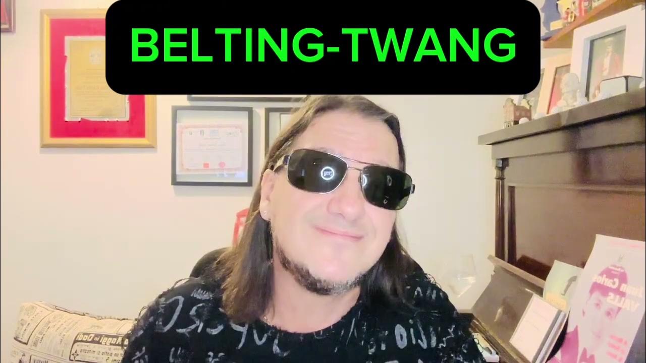CÓMO CANTAR BELTING Y TWANG. - YouTube