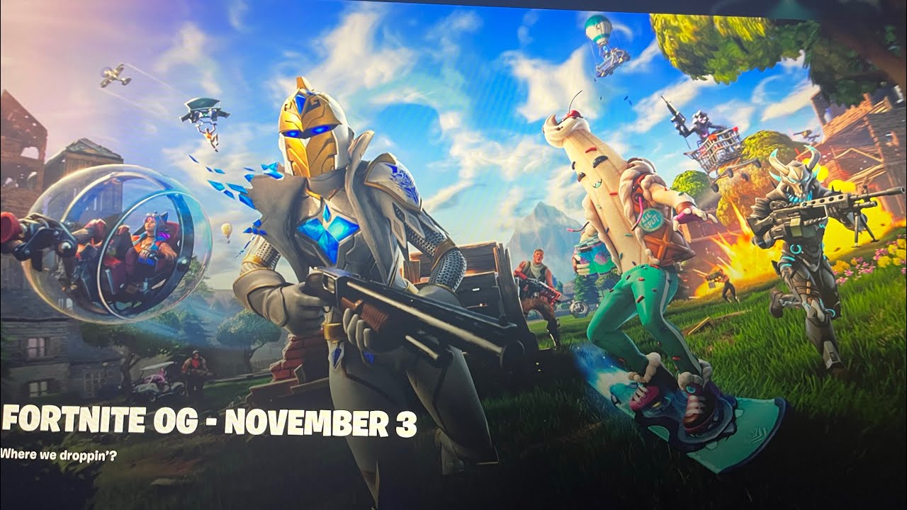 New Fortnite OG teaser - Where we droppin’? - YouTube
