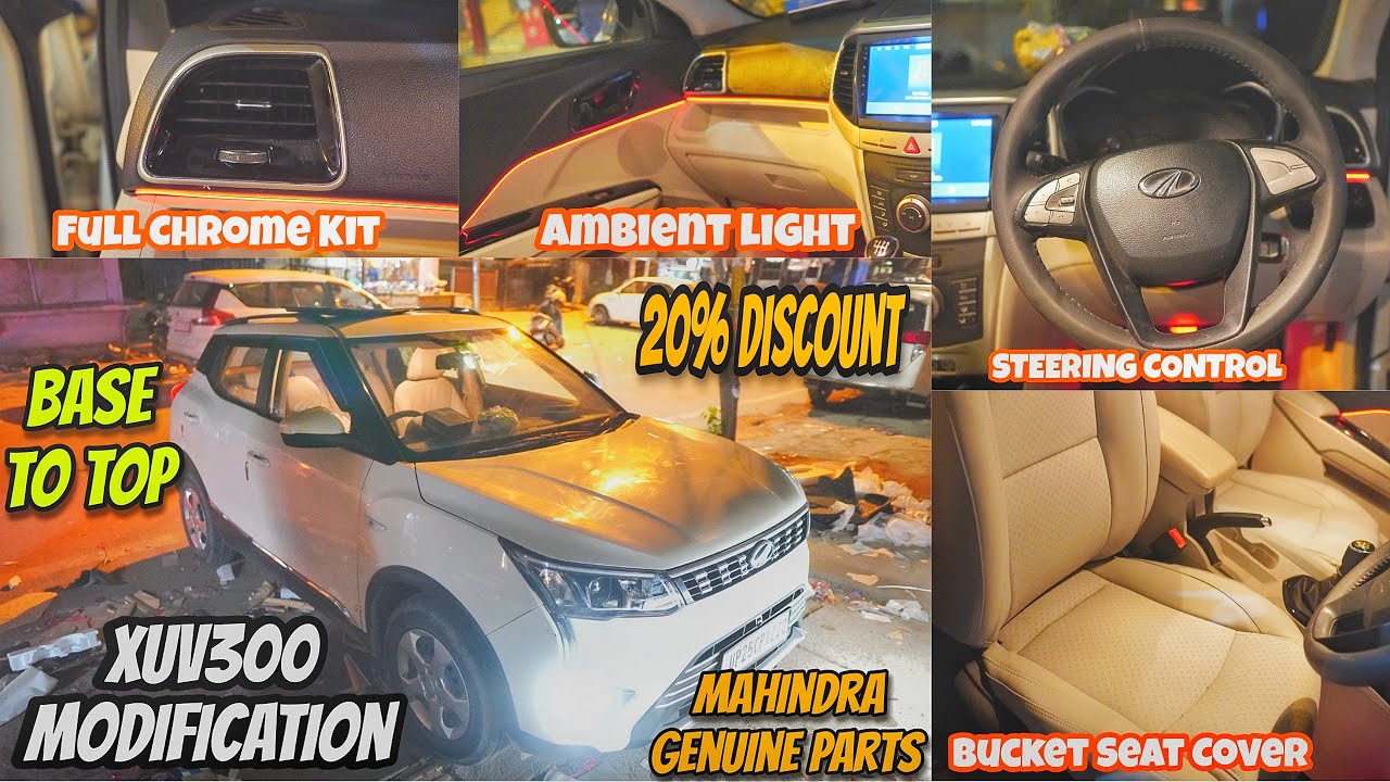 Xuv300 w4 to w8 modified xuv300 w6 to w8 modification xuv300 w6 xuv300 ...