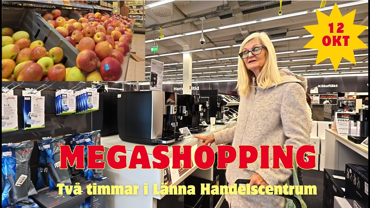 2024-10-12 LÄNNA MEGASHOPPING - Power, Elgiganten, Lager 157, Jysk ...
