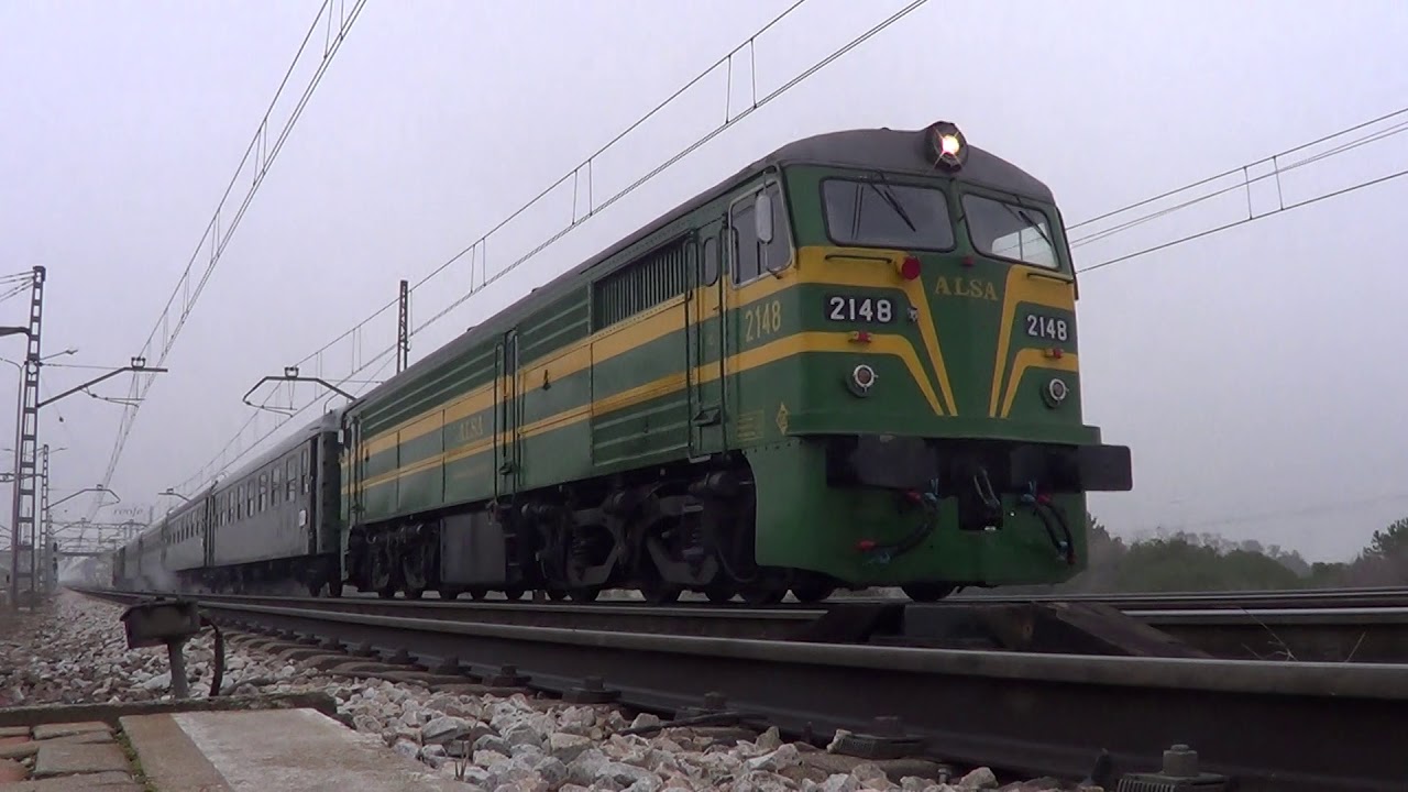 ALCO class 321, ALSA rail - YouTube