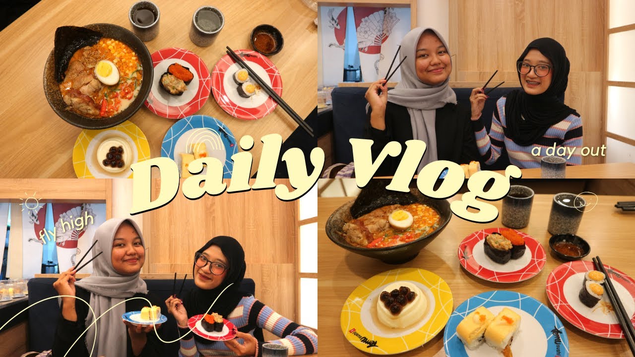 Daily Vlog at Temu Sushi 🍣 - YouTube
