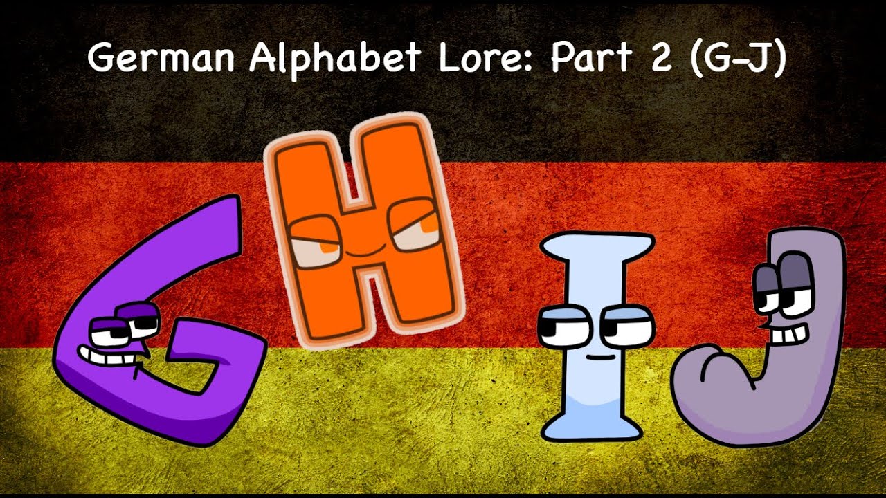 German Alphabet Lore | Part 2 (G-J) - YouTube