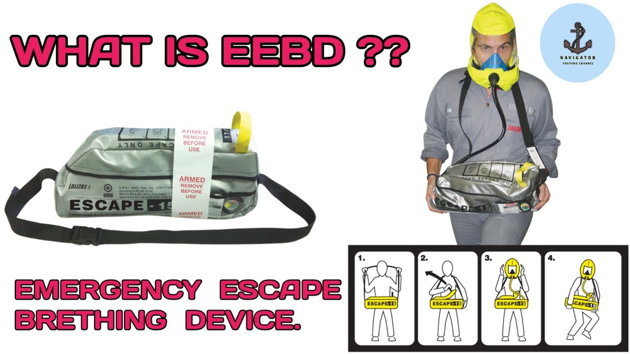 Emergency Escape Breathing Device Tutorial........How To Use EEBD ...