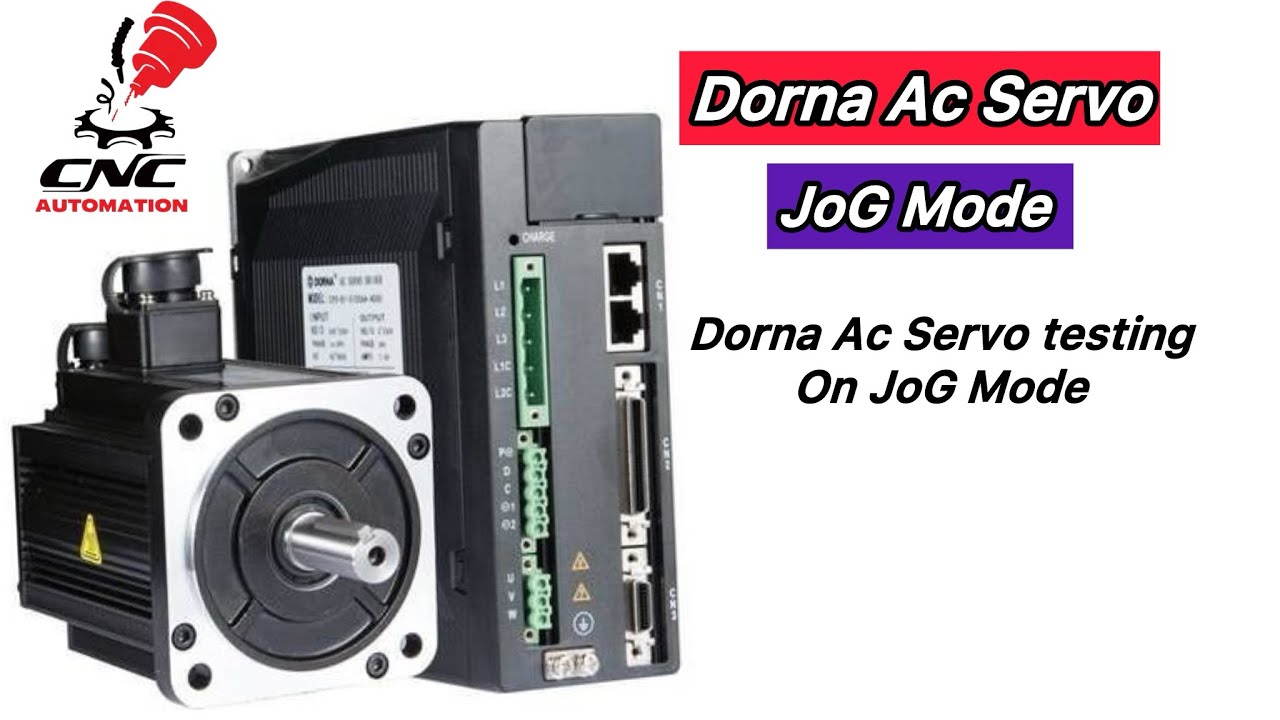How to run Dorna Ac Servo on jog mode | Dorna servo test on jogmode ...