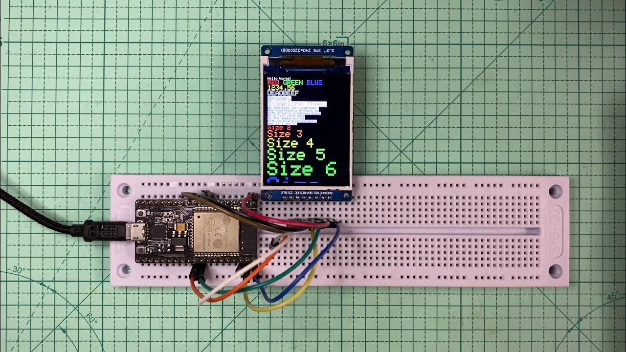 Arduino_GFX ST7789 240x320 - YouTube