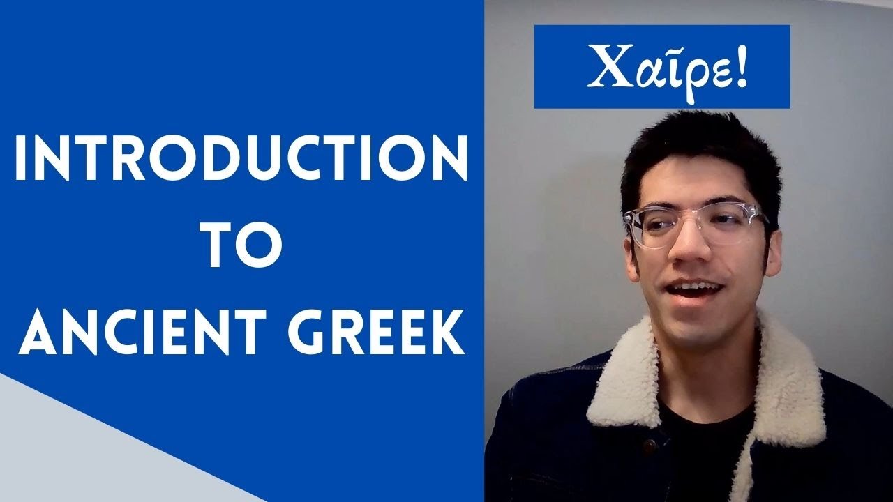 Learn Ancient Greek: Introduction [SUB ESP] - YouTube
