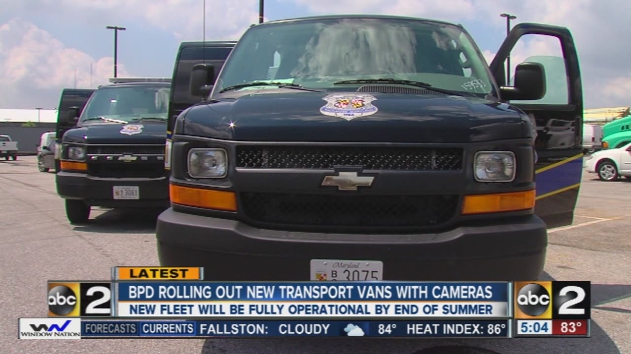Baltimore Police introducing new prisoner transport vans - YouTube