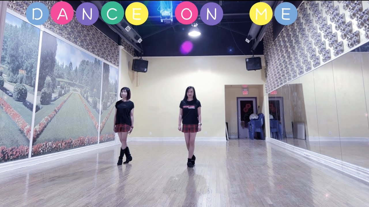 DANCE ON ME Line Dance | Fred Whitehouse - YouTube