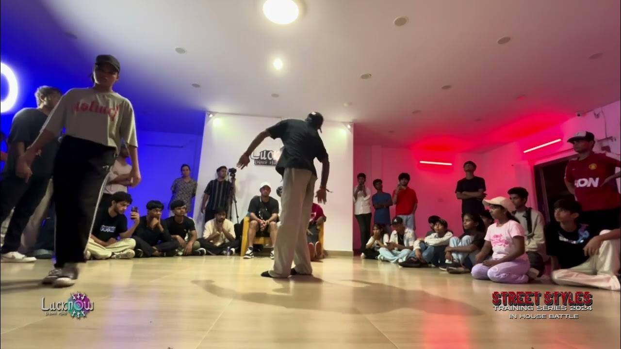 MUSKAN POP VS VICKY I IN HOUSE BATTLE I LUCKNOW DANCE HUB I STREET STYLES TRAINING SERIES - YouTube