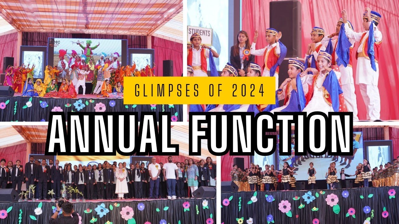 GLIMPSES OF ANNUAL FUNCTION 2024 | SHIV CHAND PUBLIC HIGH SCHOOL - YouTube