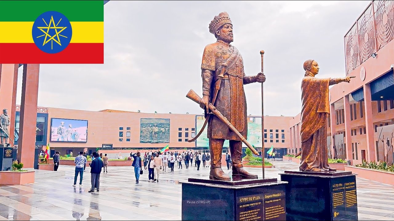 Addis Ababa - Adwa Victory Memorial at Piassa - opened 11-Feb-2024 ...