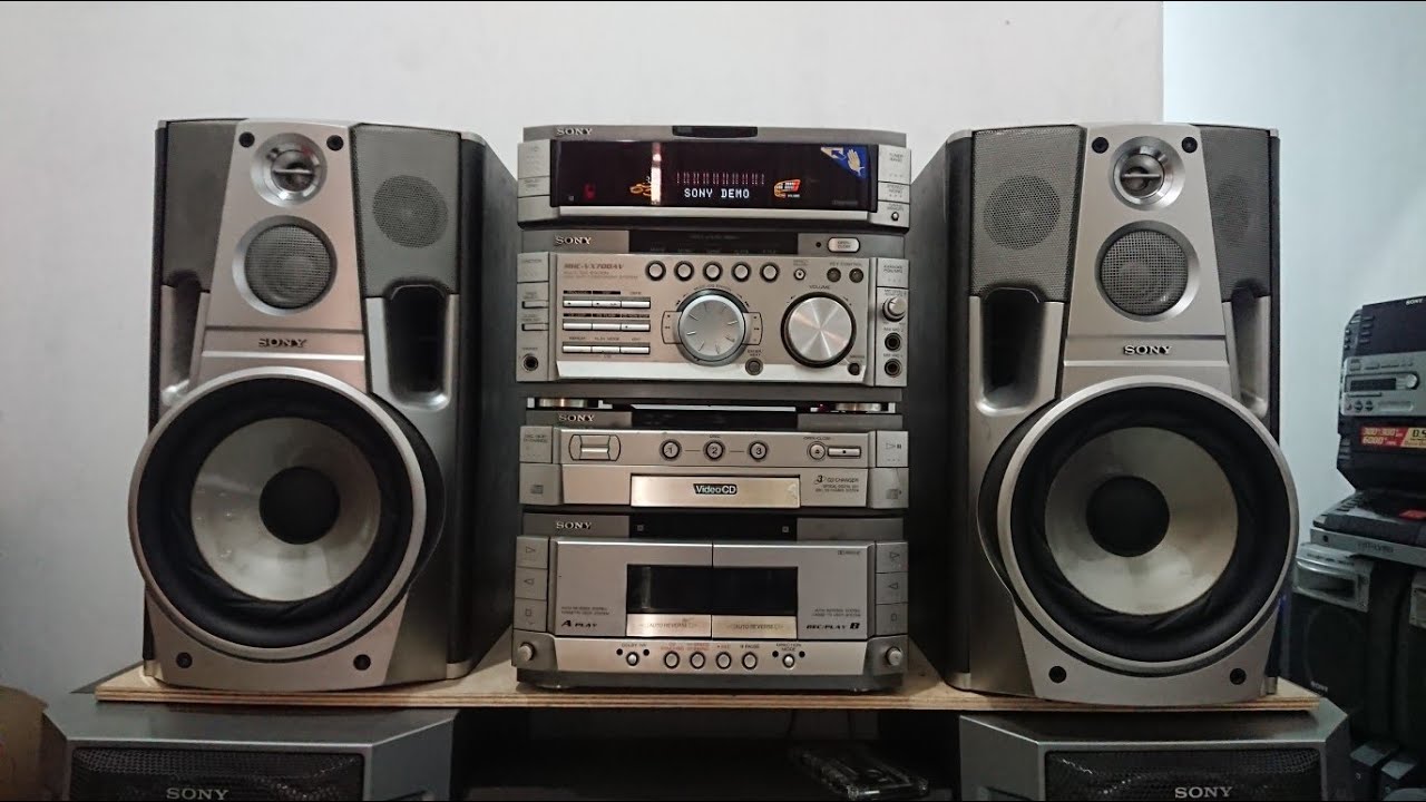 suaranya memang berkelas sony mhc VX700AV - YouTube