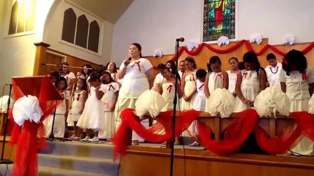 Harvest Samoan AOG "iSLAND PRAISE" WHITE SUNDAY 2014. (opening prayer ...
