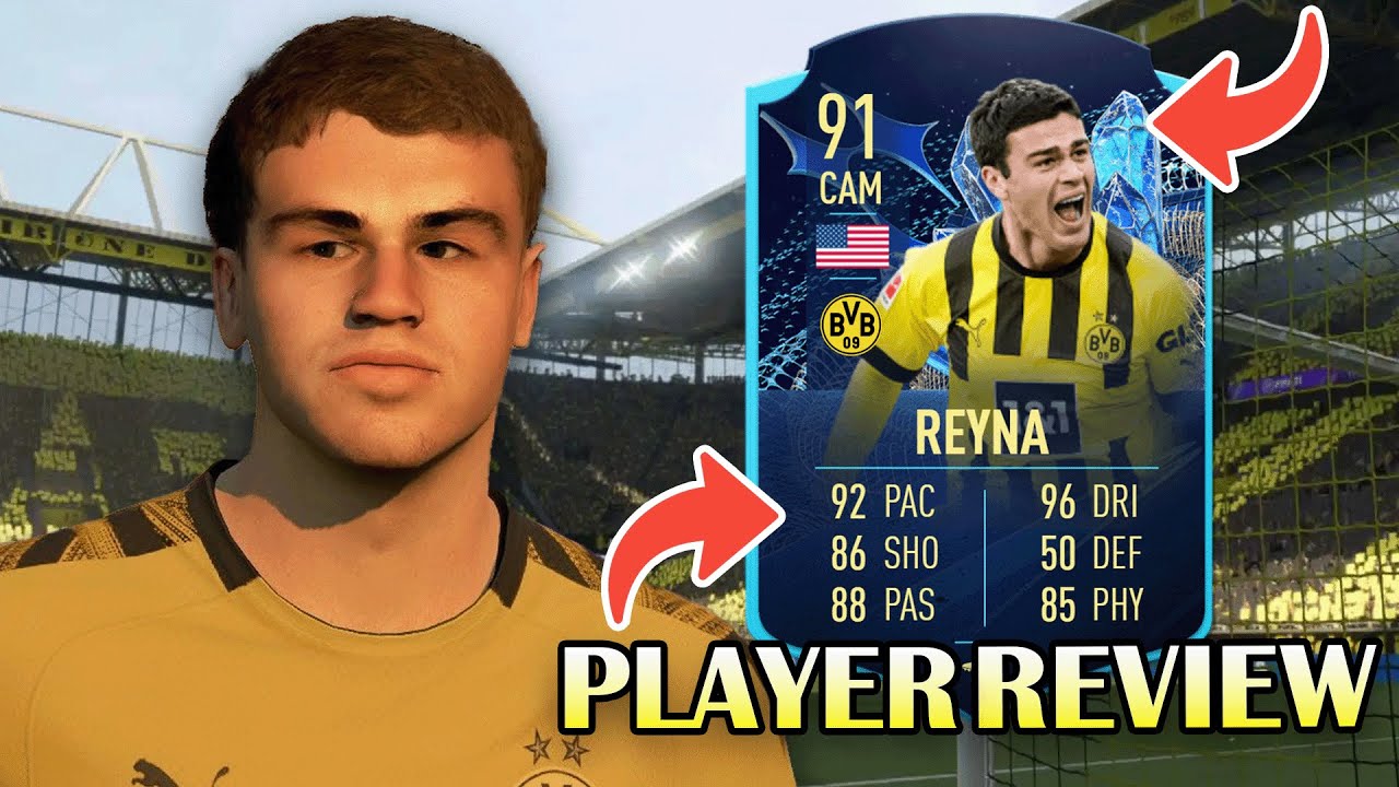 Is He Worth It 91 Giovanni Reyna Tots Moments Player Review Fifa 23
