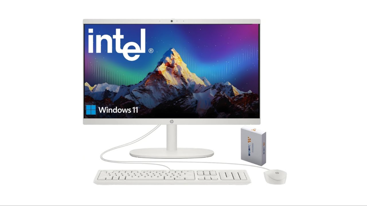 Review: HP 2026 22″ FHD All-in-One Desktop | 13th Gen Intel, 16GB DDR5 ...
