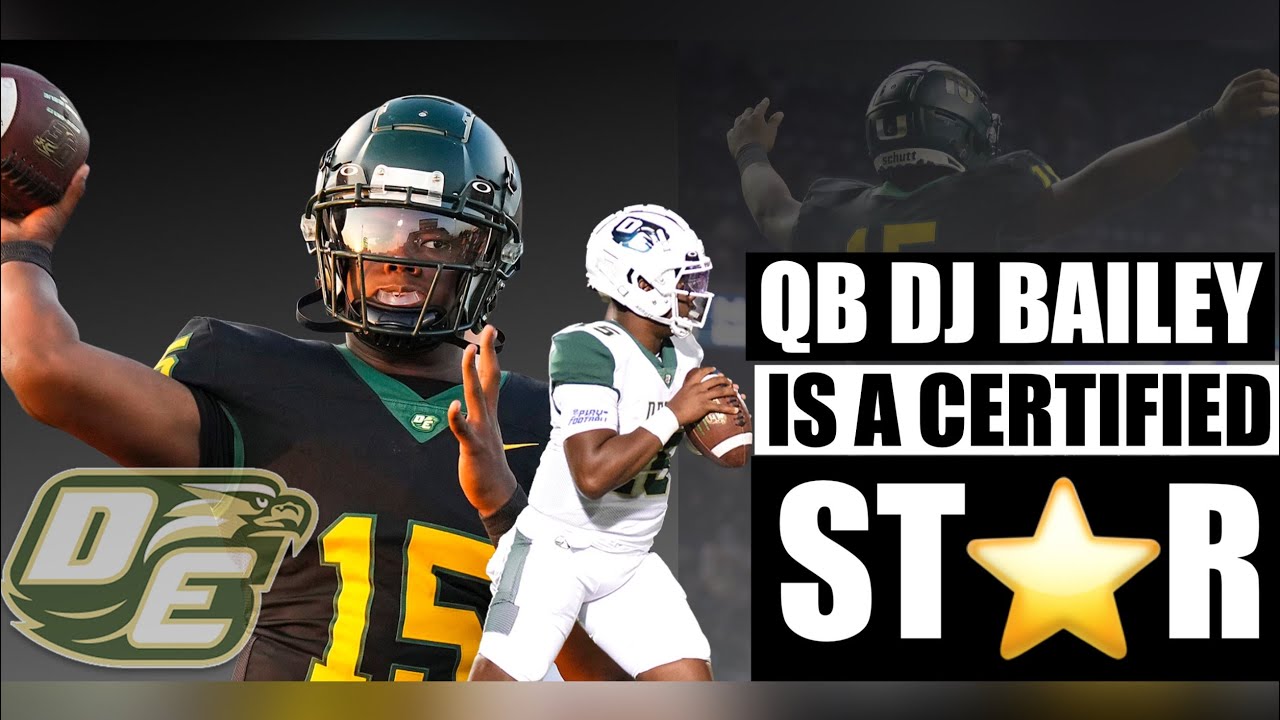 DeSoto QB DJ Bailey is a STAR with a Rocket Arm | Texas Football ...